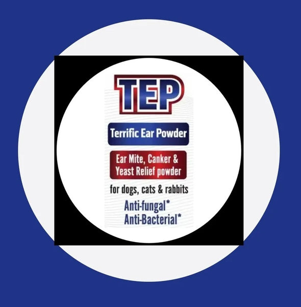 Terrific Ear Powder TEP For Dogs Cats and Rabbits – DOGsAGE
