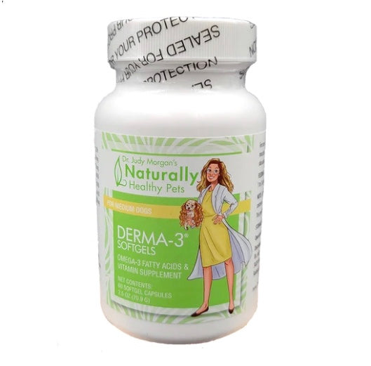 Dr. Judy Morgan Derma-3 Omega 3 Fish Oil – DOGsAGE